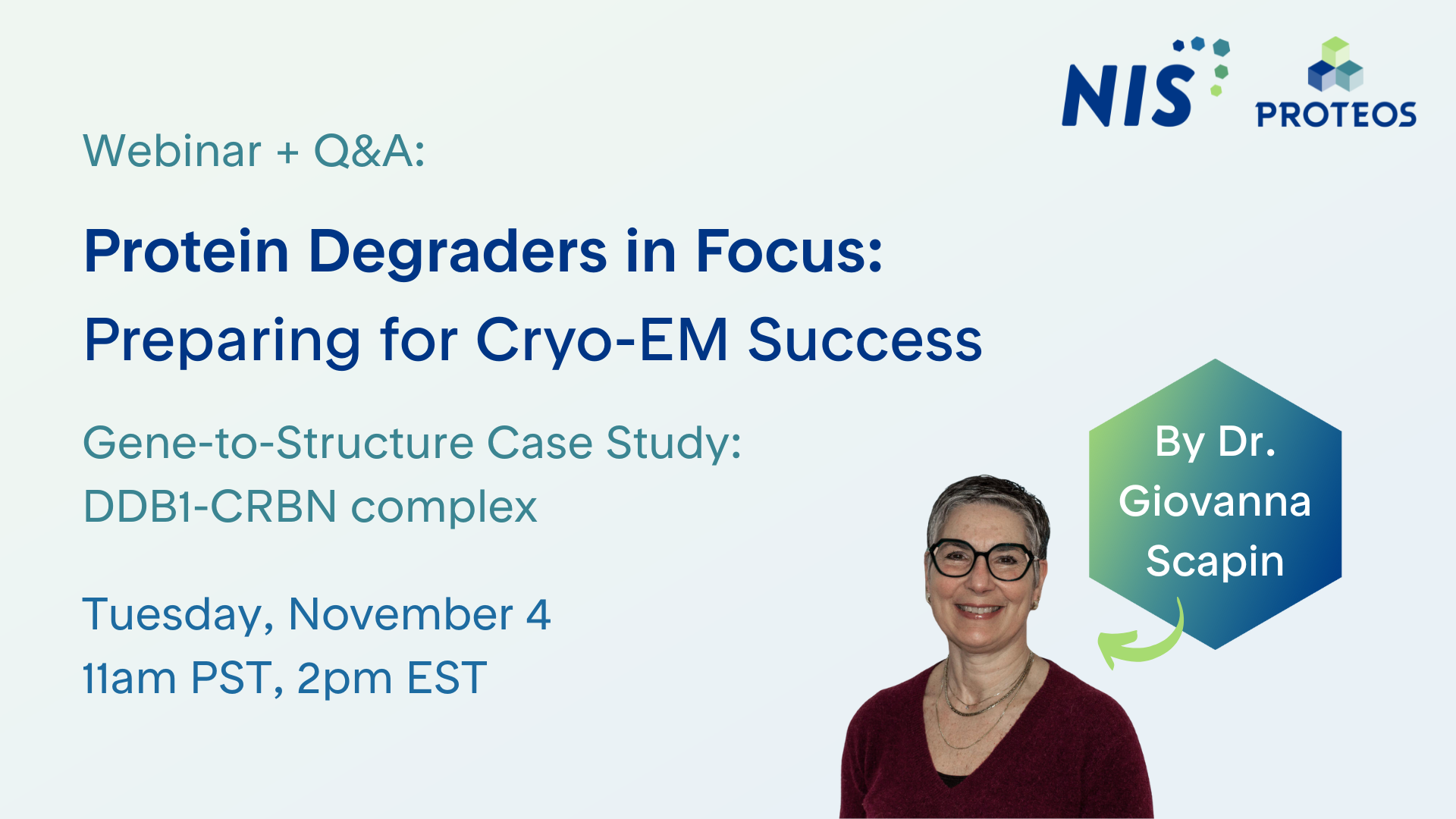 Cryo-EM Webinar | Gene-to-Structure Workflow for CRBN-DDB1